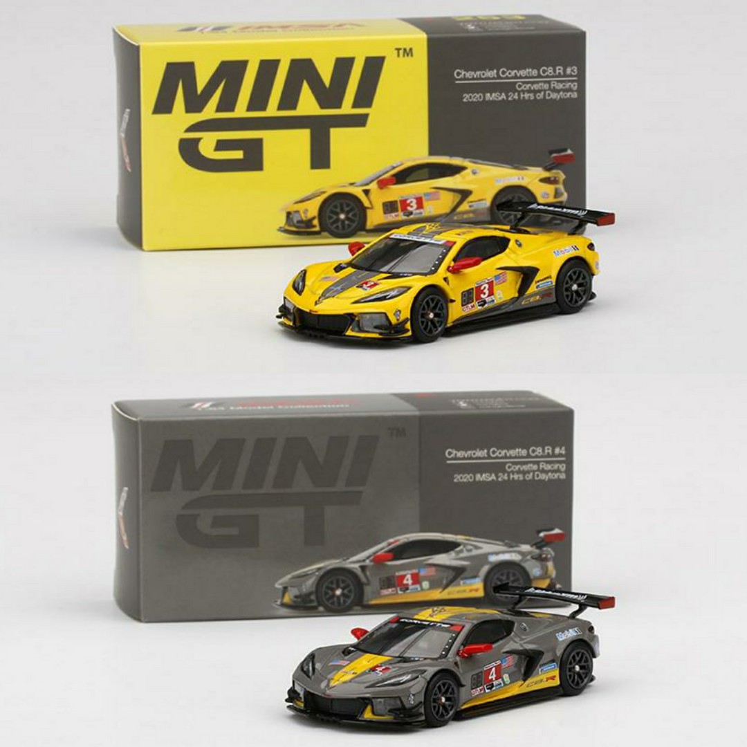 Mini GT Chevrolet Corvette C8.R 2020 IMSA 24 Hrs of Daytona, Hobbies ...