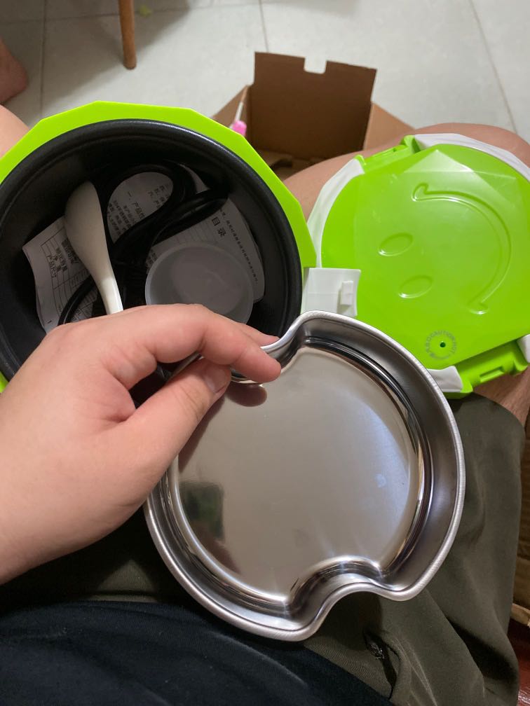 Mini Rice Cooker (Car Adaptor Plug), TV & Home Appliances, Kitchen ...