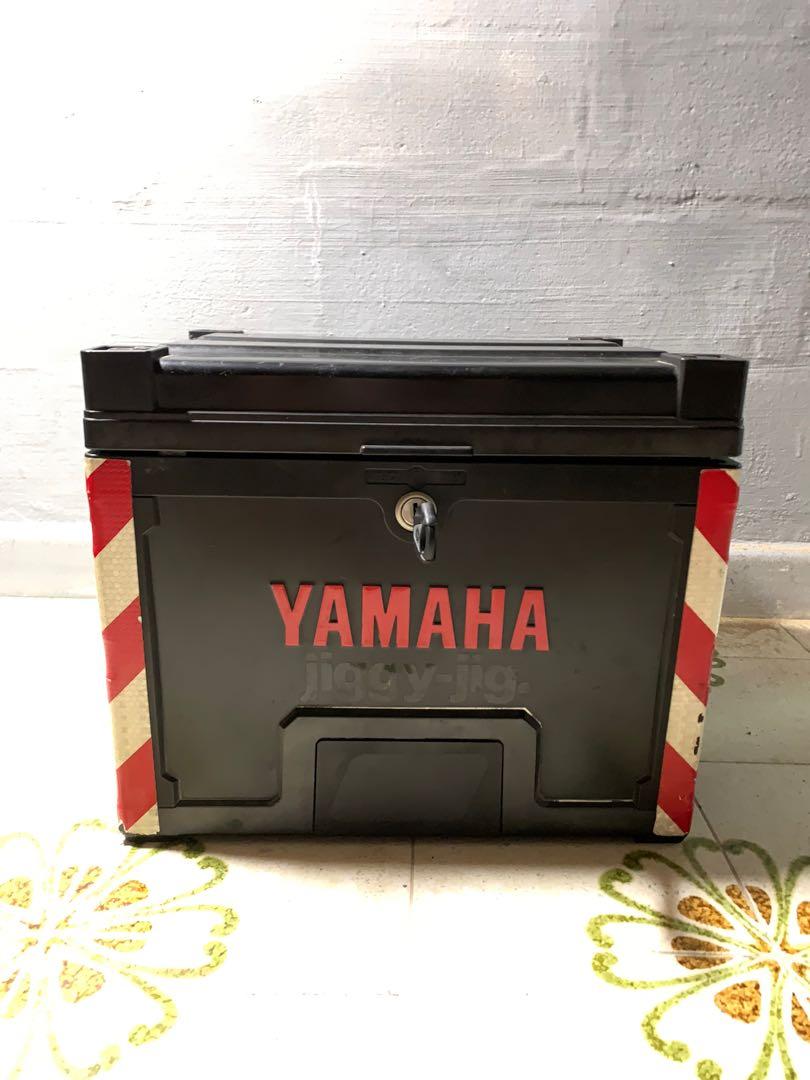 Motor storage box (Yamaha box), Motorcycles, Motorcycle Accessories on ...