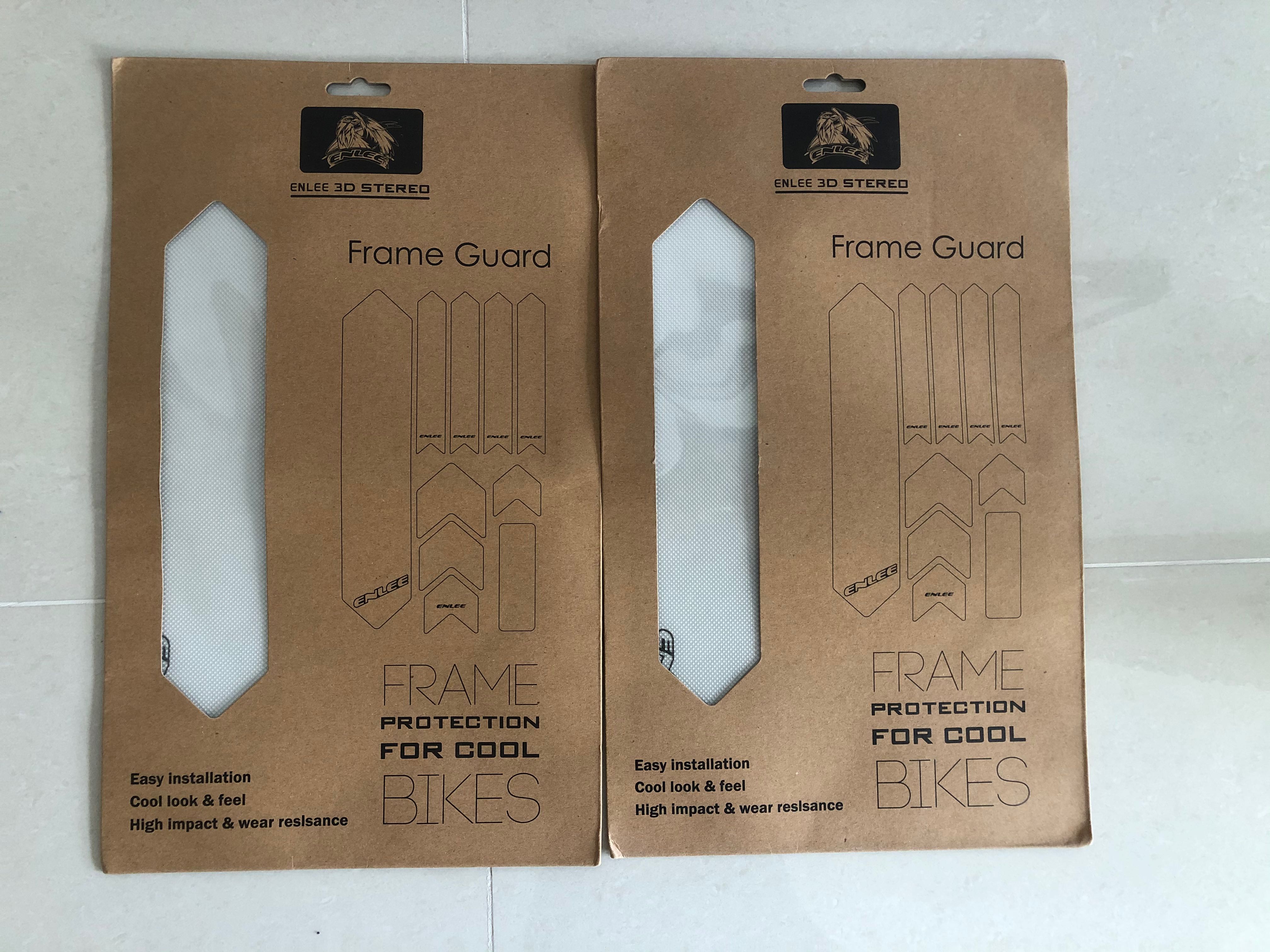 MTB Frame guard decals, Sports Equipment, Bicycles & Parts, Parts ...