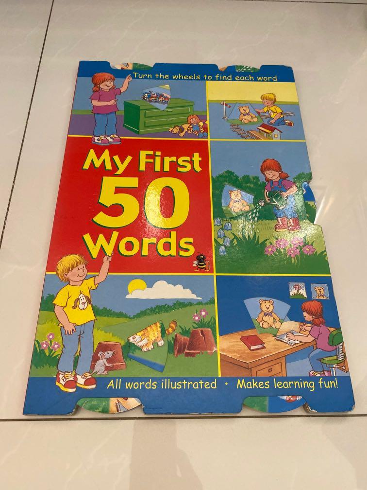 My First 50 Words (A3 Size), Hobbies & Toys, Books & Magazines ...