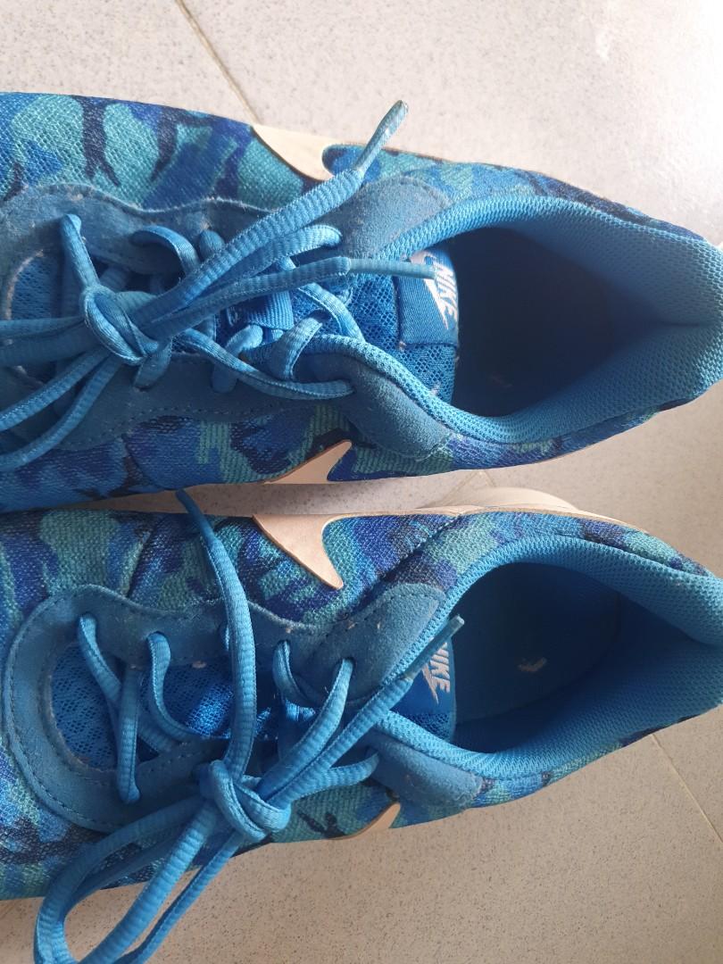 Nike Blue camo shoes, Men's Fashion, Footwear, Casual shoes on Carousell