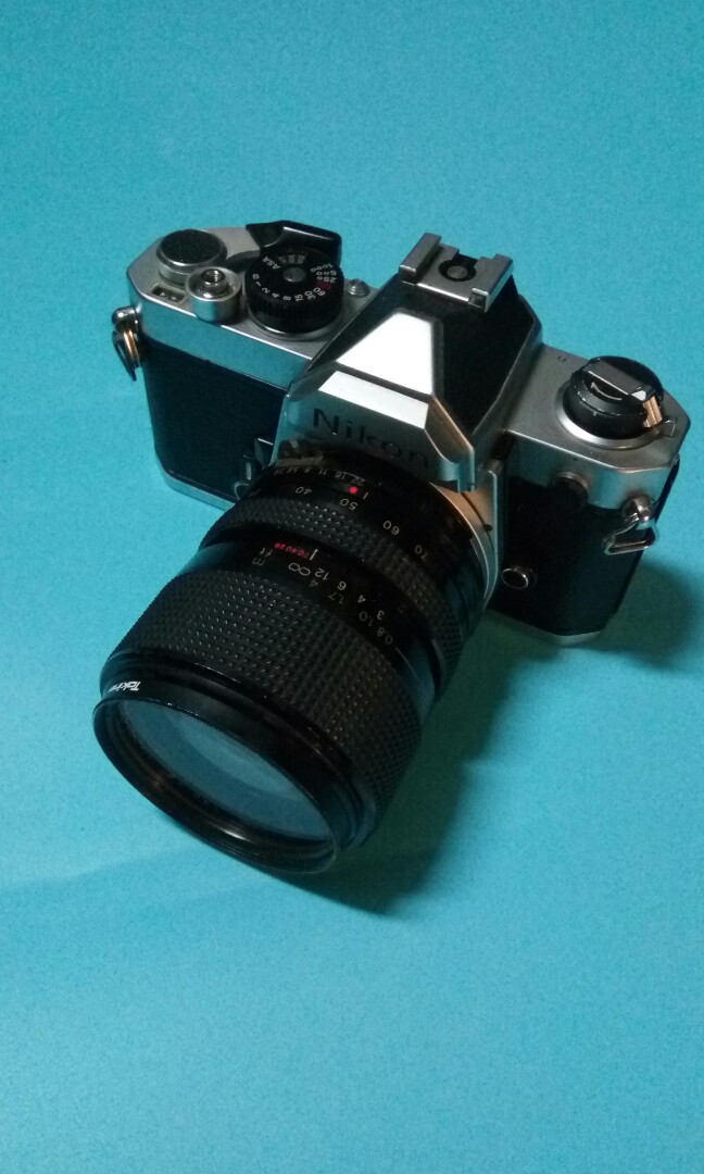 Nikon FM film Camera, Photography, Cameras on Carousell