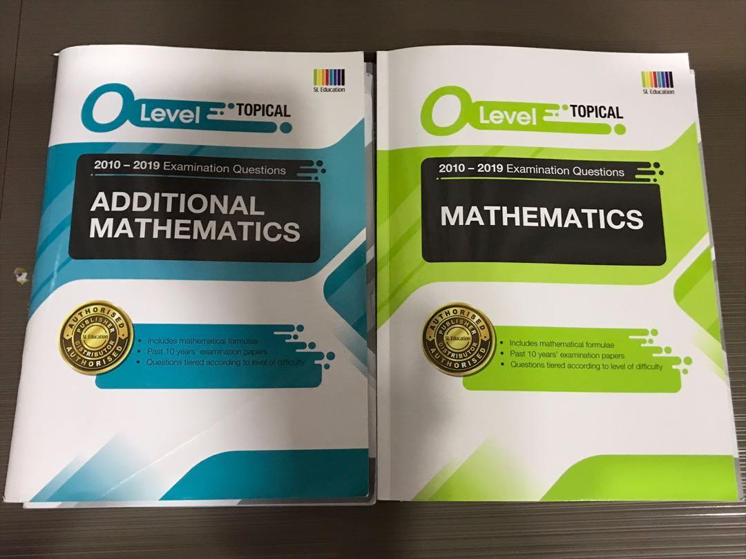 O level Maths, Hobbies & Toys, Books & Magazines, Assessment Books on ...