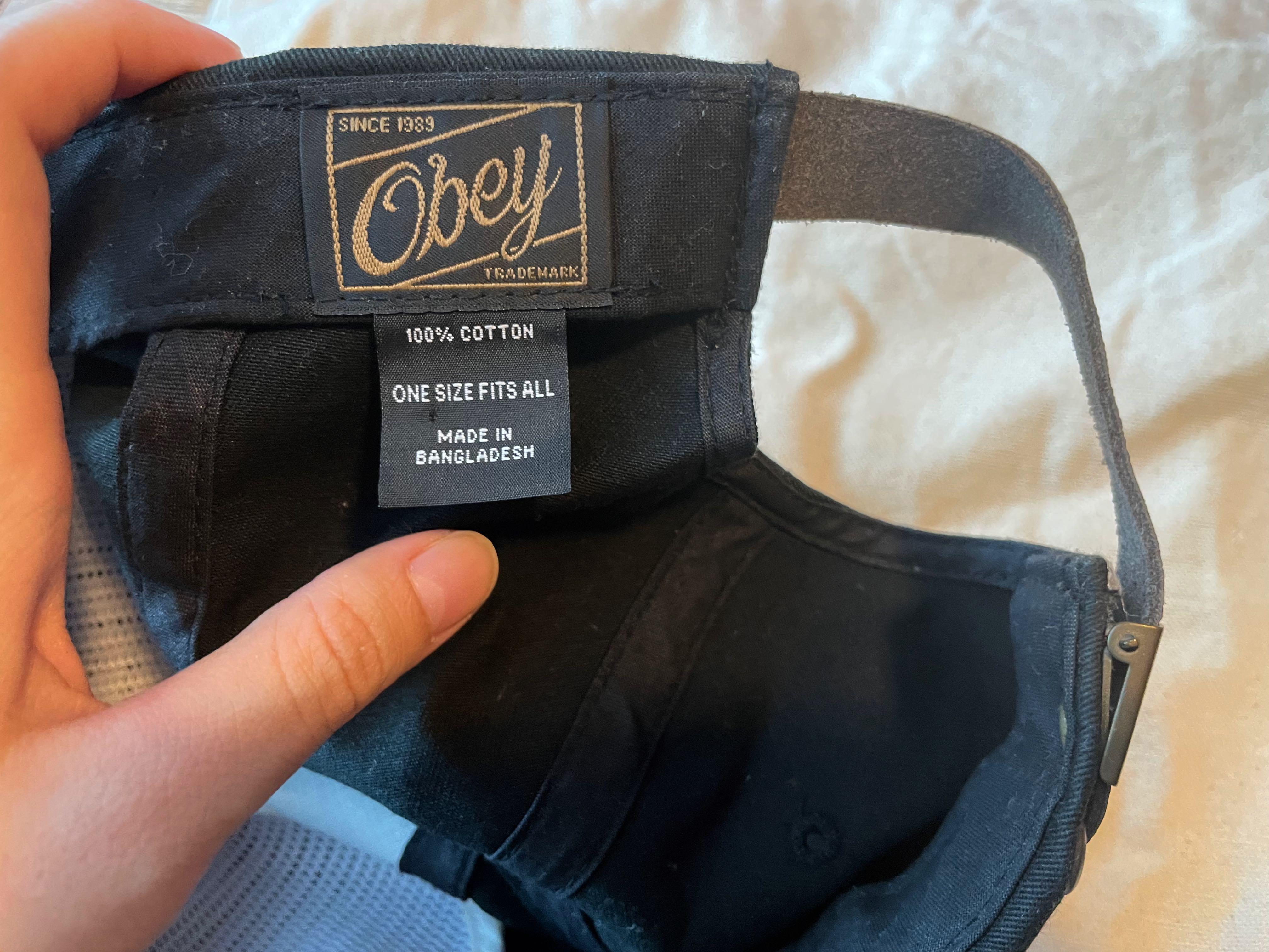 Obey black cap original, Men's Fashion, Watches & Accessories, Caps ...