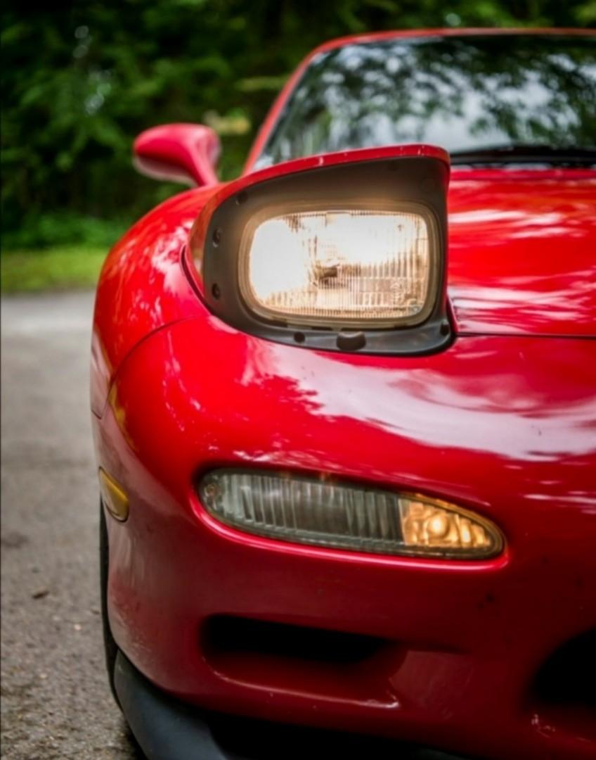 Original Headlamp Mazda Rx7fd3s Rx7 fd3s Popup Motor Driver Side Only ...
