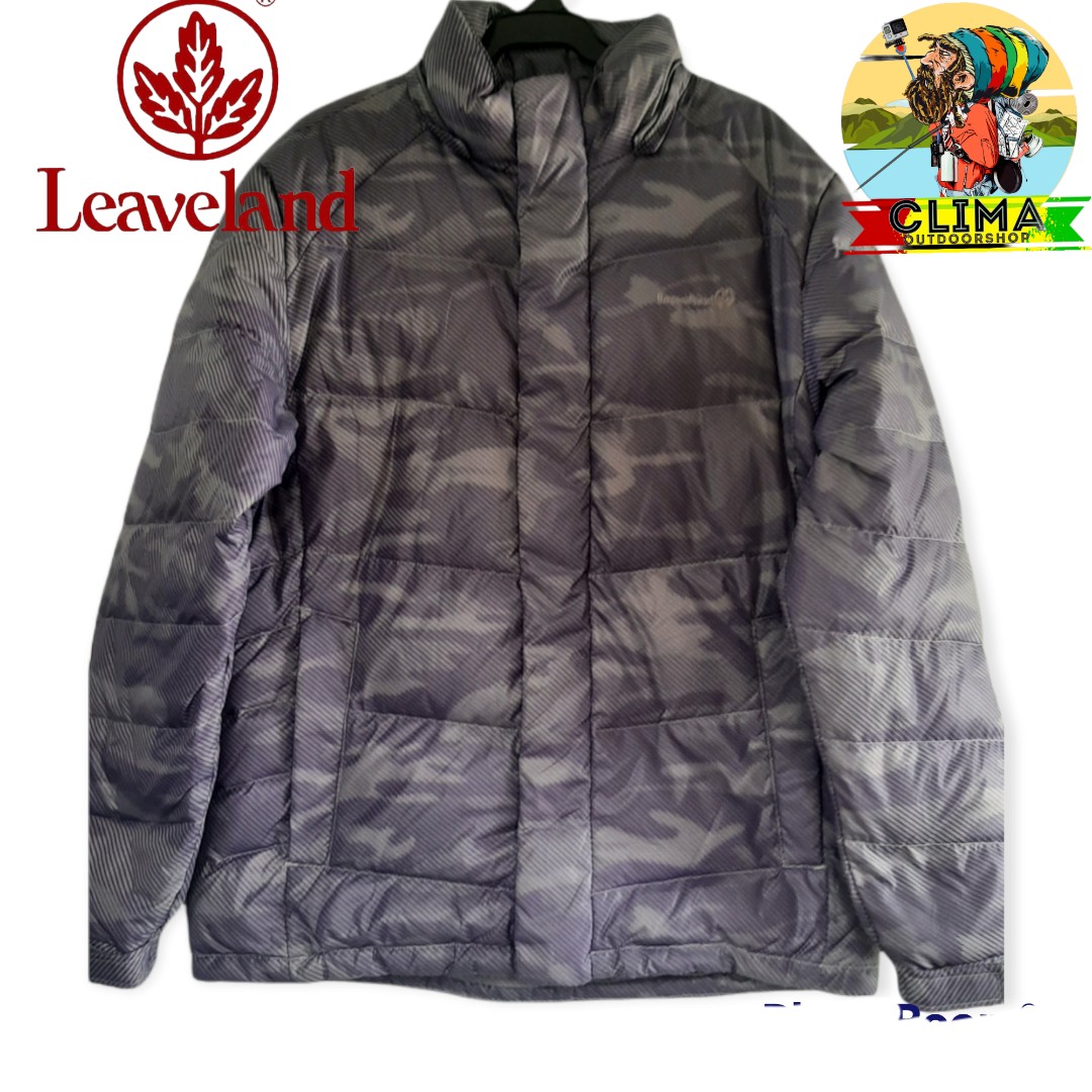 Original leaveland camouflage down jacket, Men's Fashion, Coats ...
