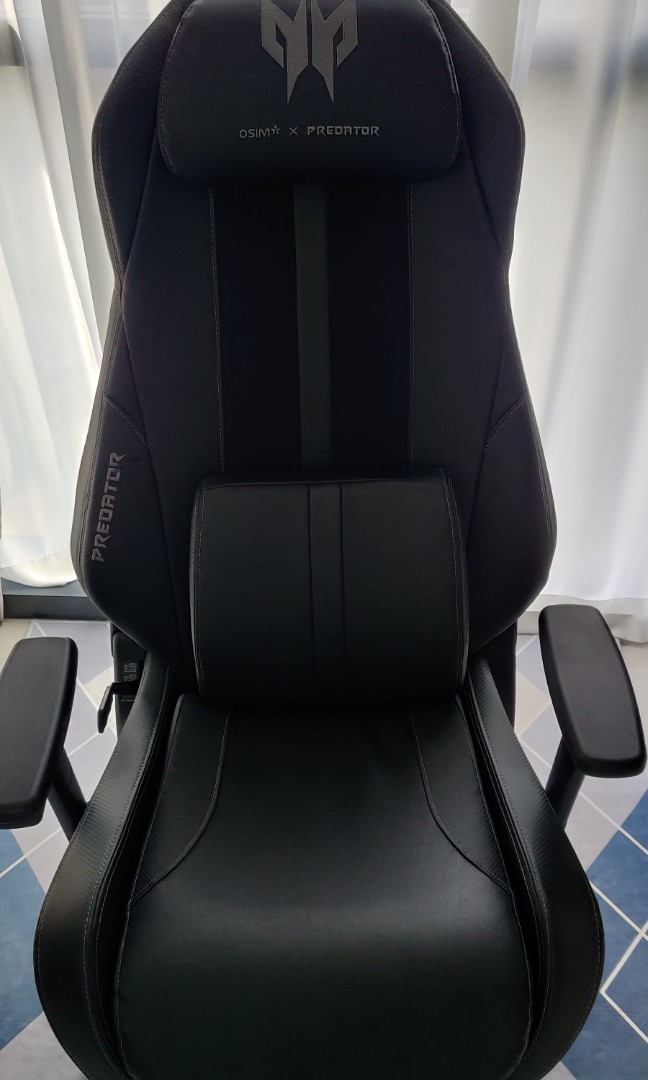 Osim Predator Massage Gaming Chair, Furniture & Home Living, Furniture ...