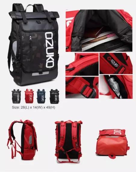 OZUKO BACKPACK REVIEW FROM LAZADA PH (HONEST REVIEW), 43% OFF