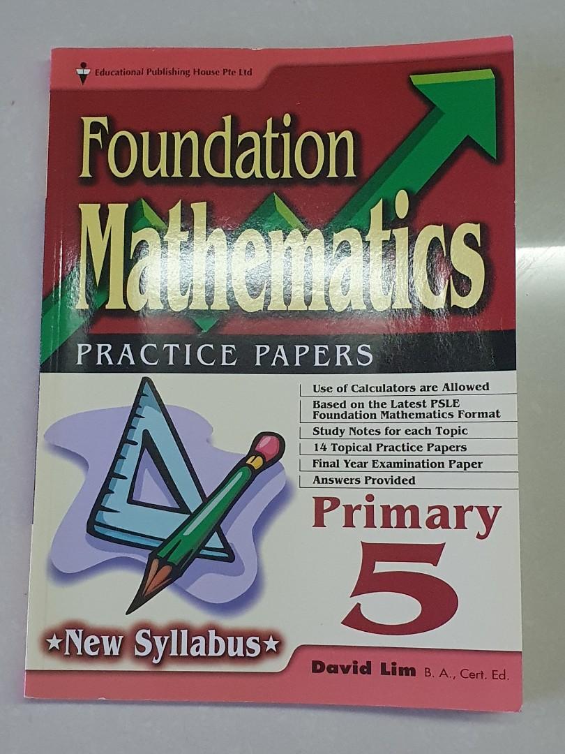 P5 Foundation Maths, Hobbies & Toys, Books & Magazines, Assessment ...