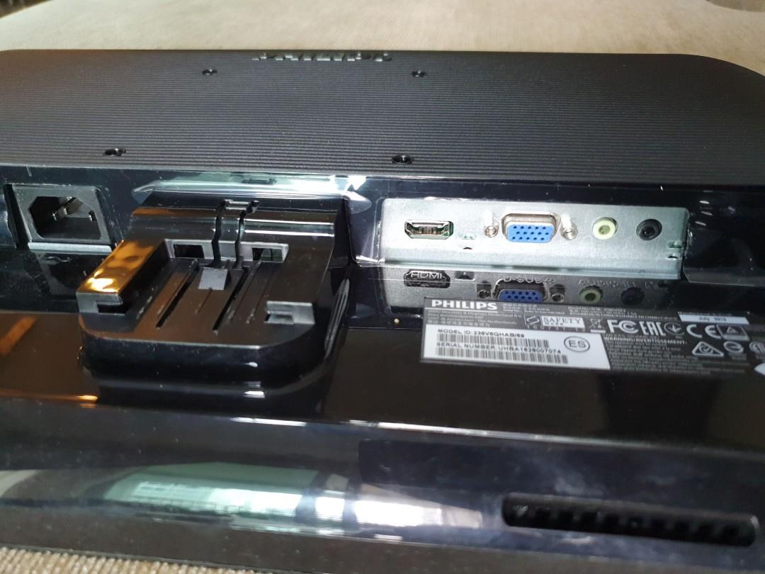 Philips 23-inch 236V6 monitor, Computers & Tech, Parts & Accessories ...