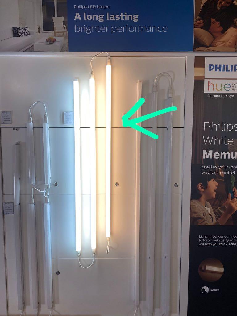 Philips T5 LED Cove Lighting (Warm White 3000k), Furniture & Home ...