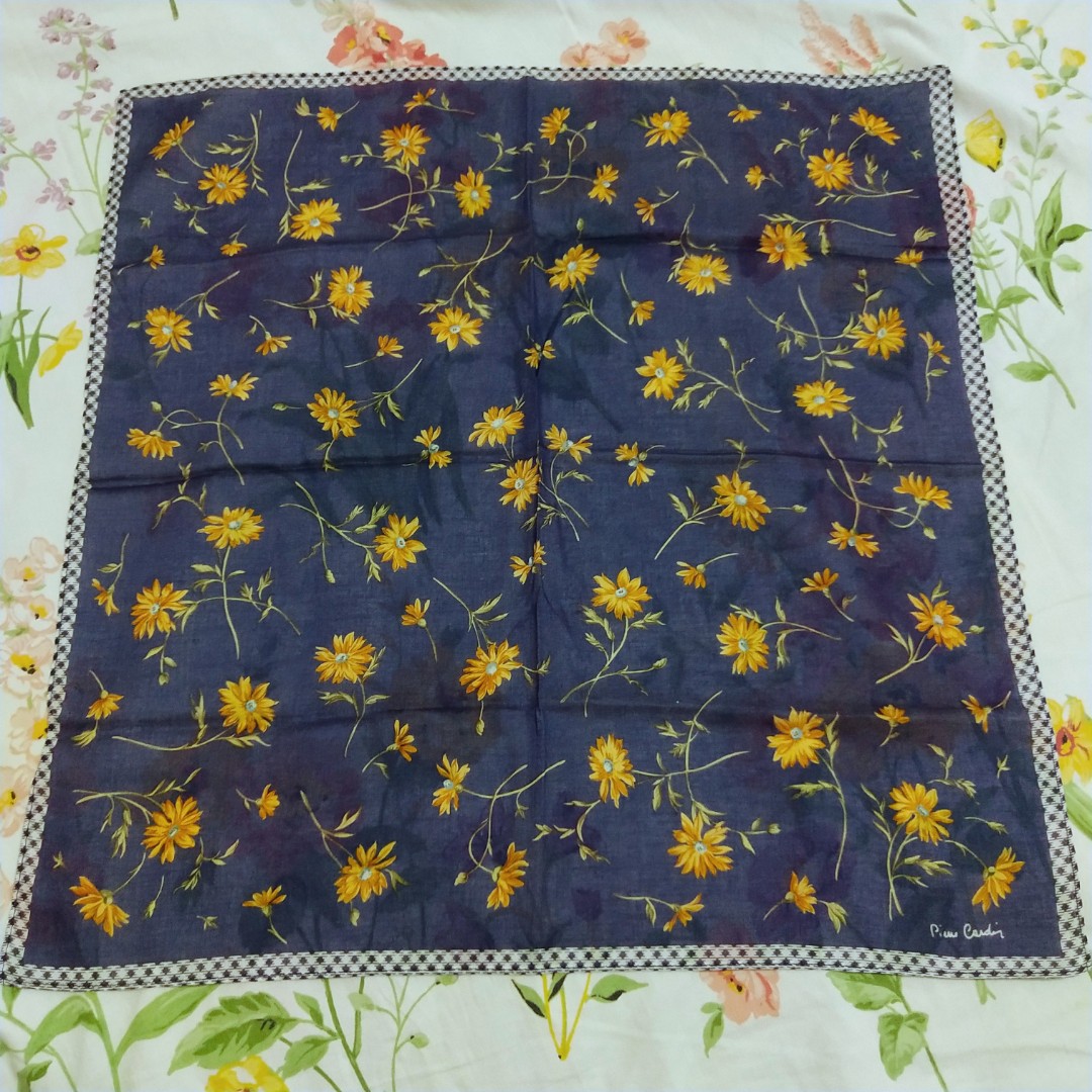 Pierre Cardin Handkerchief/Panyo, Women's Fashion, Watches & Accessories, Other Accessories on ...