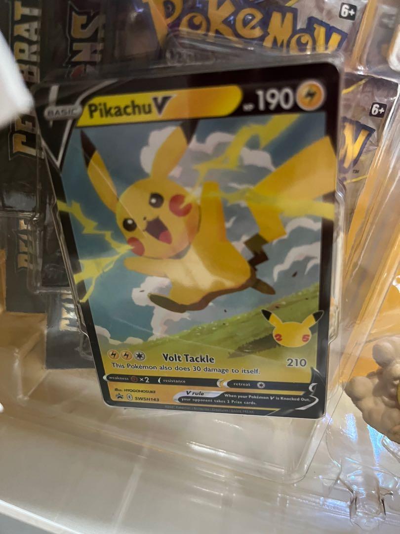 Pikachu vmax box 25th celebrations, Hobbies & Toys, Toys & Games on ...