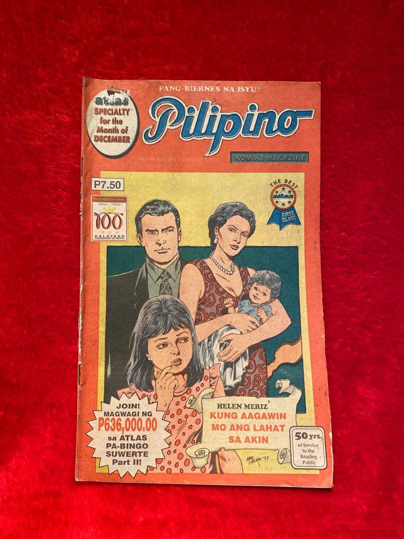 Pilipino Komiks 2812 Phils Comics Kung Aagawin Mo Ang Lahat sa Akin Helen Mariz, Hobbies & Toys ...