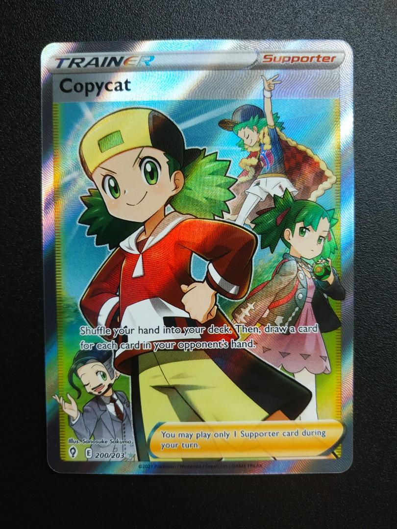 Pokemon - Copycat - 200/203 - Full Art UR, Hobbies & Toys, Toys & Games ...