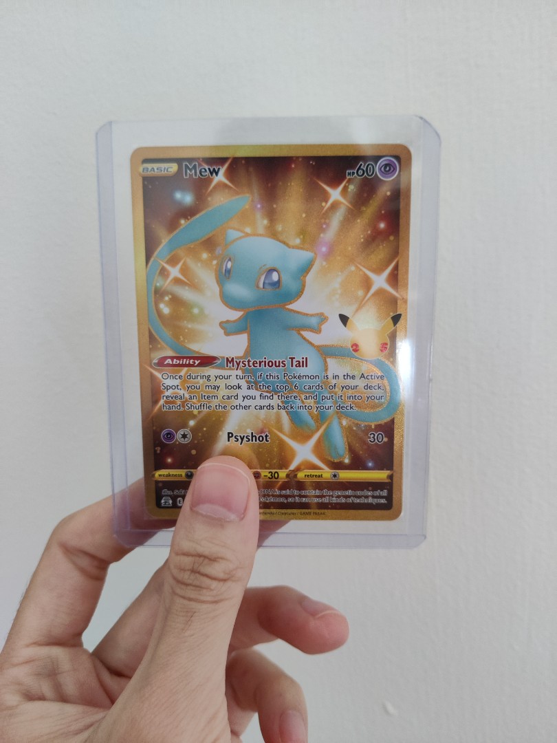Pokemon golden mew, Hobbies & Toys, Toys & Games on Carousell