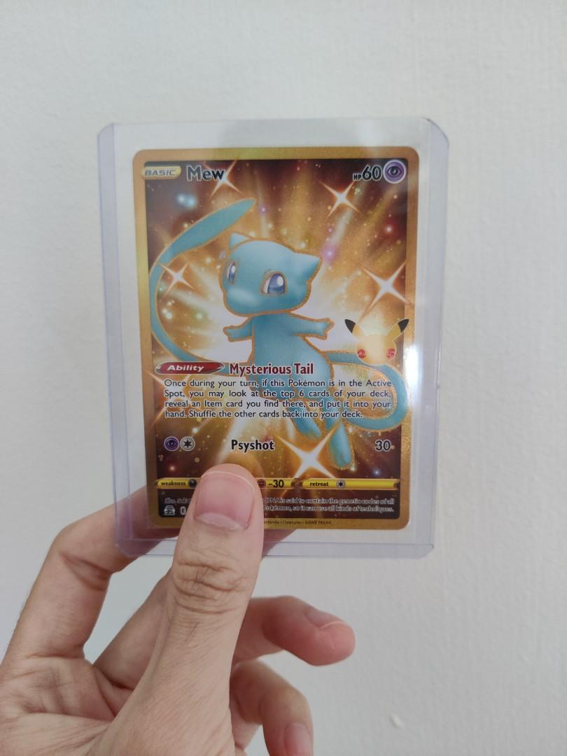 Pokemon golden mew, Hobbies & Toys, Toys & Games on Carousell