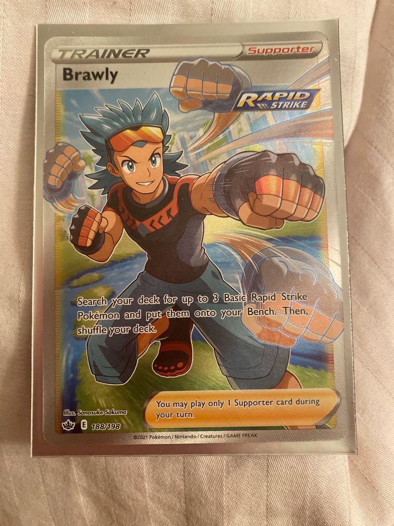 Pokemon Trainer Card Rose, Poke kid, Bird keeper, Brawly, Hobbies ...