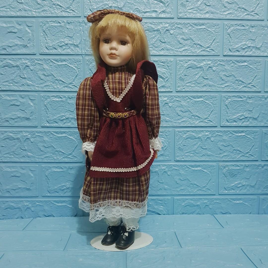 Vintage Porecelain Doll Antik Pajangan Di Carousell