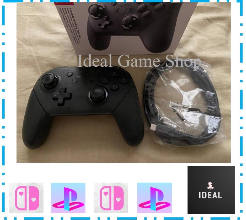 (PROMO) Nintendo switch Original Pro Controller Procon (USED), Video ...