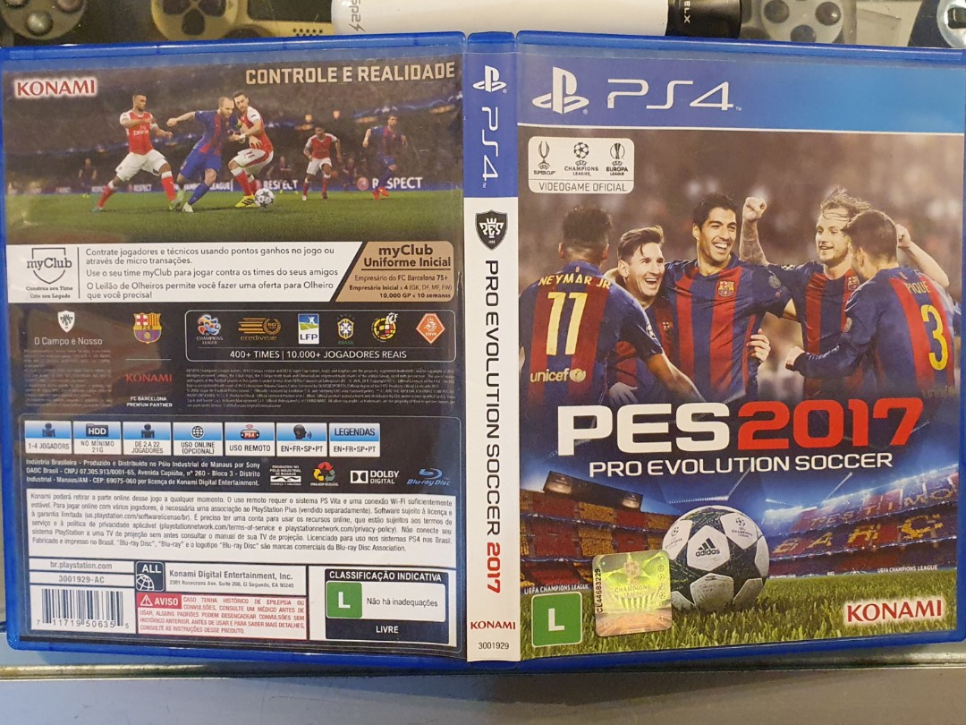 PS4 PES 2017 PES2017, Video Gaming, Video Games, PlayStation on Carousell
