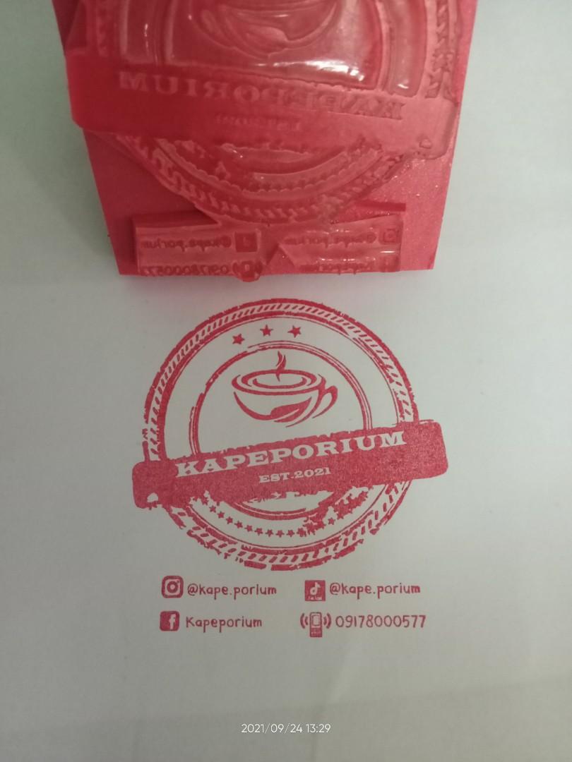 RUBBER STAMP (Computerized Made), Hobbies & Toys, Memorabilia ...