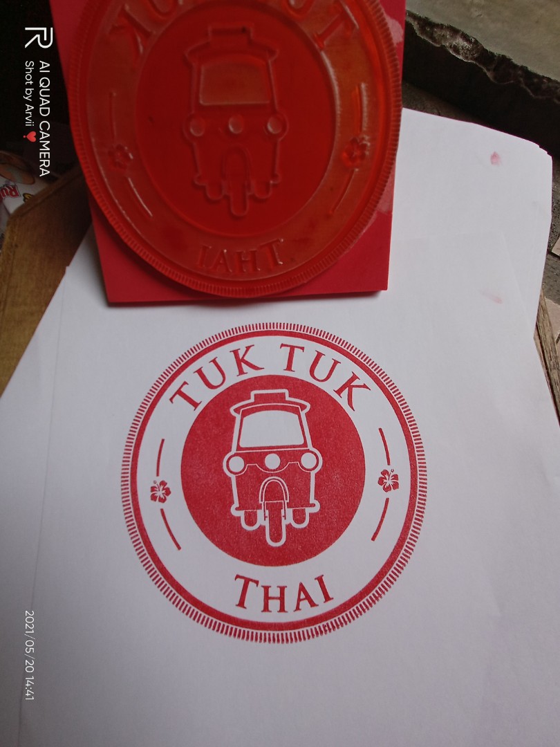 RUBBER STAMP (Computerized Made), Hobbies & Toys, Memorabilia ...