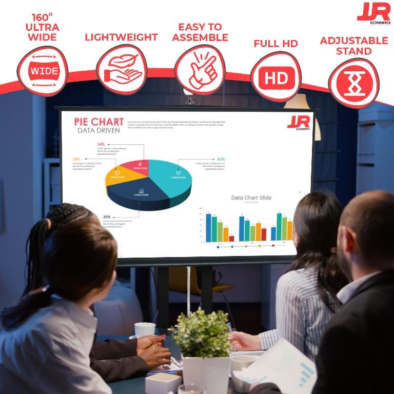 Screen Projector - Multiple Size - In Stock, TV & Home Appliances, TV ...