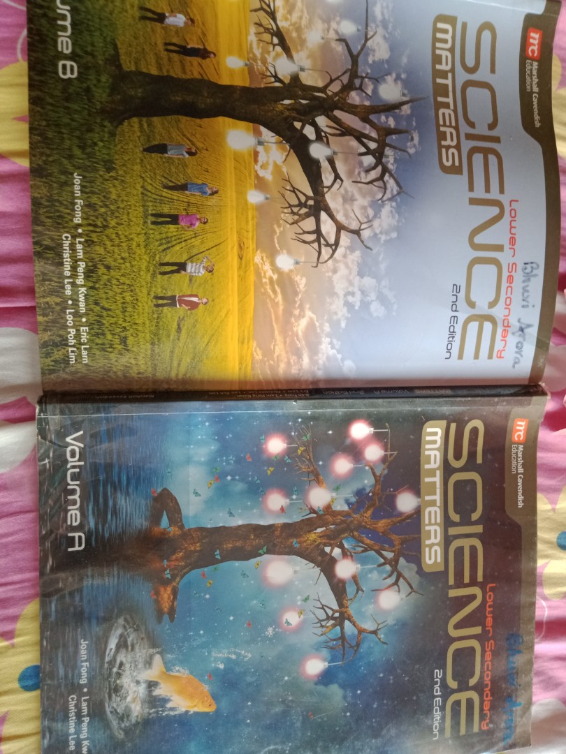 Sec 1 science textbooks / sec 2 text books lower secondary science ...