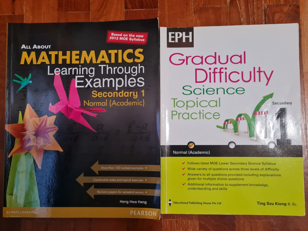 Secomdary 1 Normal.Academic (NA) Assessmentt Guide Science Math, Hobbies & Toys, Books ...