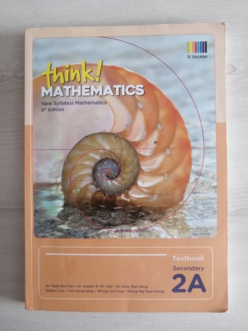 Secondary 2 Math 2A Textbook, Hobbies & Toys, Books & Magazines ...