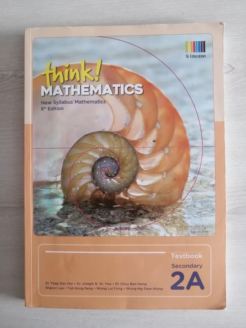 Secondary 2 Math 2A Textbook, Hobbies & Toys, Books & Magazines ...