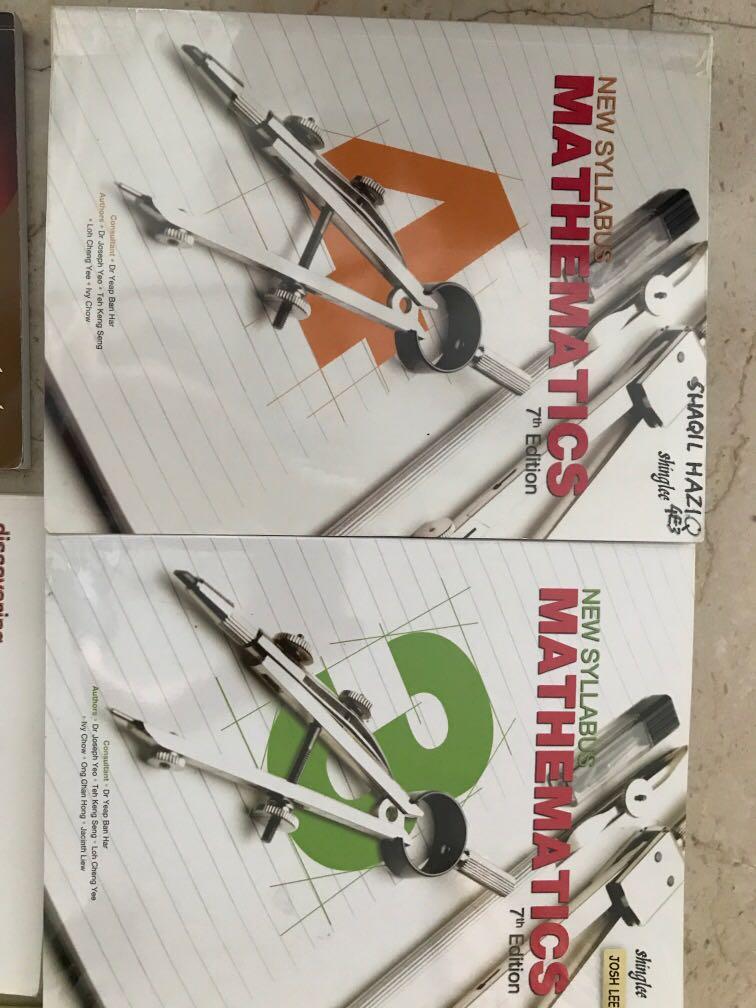 Secondary 3 & 4 Maths Textbooks / new syllabus mathematics/ discovering ...