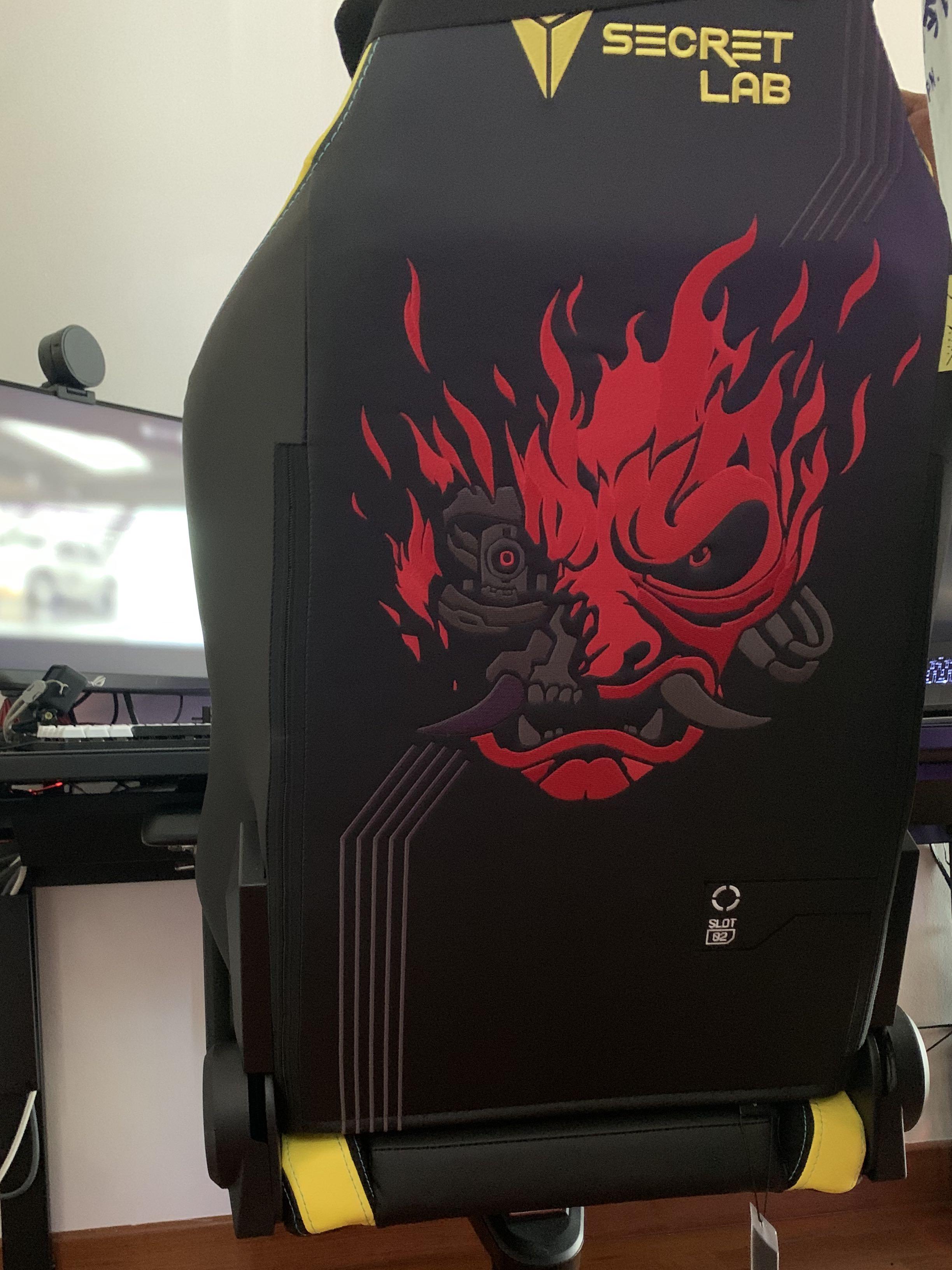 Secretlab cyberpunk gaming chair/leaving soon, Computers & Tech, Parts ...