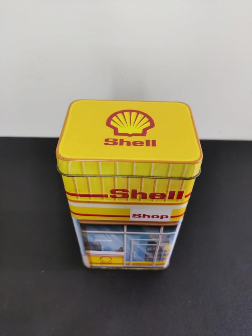 SHELL CANISTER TIN 1980, Hobbies & Toys, Collectibles & Memorabilia ...
