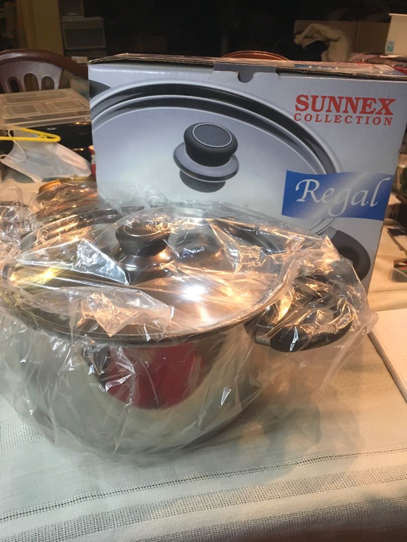 Sunnex Stainless Pot , Furniture & Home Living, Kitchenware & Tableware ...