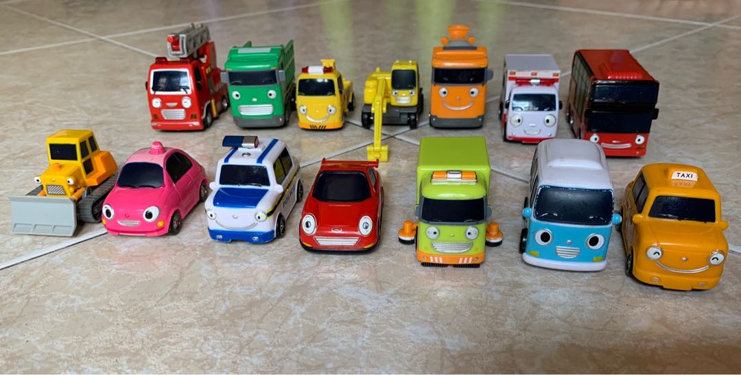 Tayo Characters Set of 14(Metal make), Hobbies & Toys, Toys & Games on ...