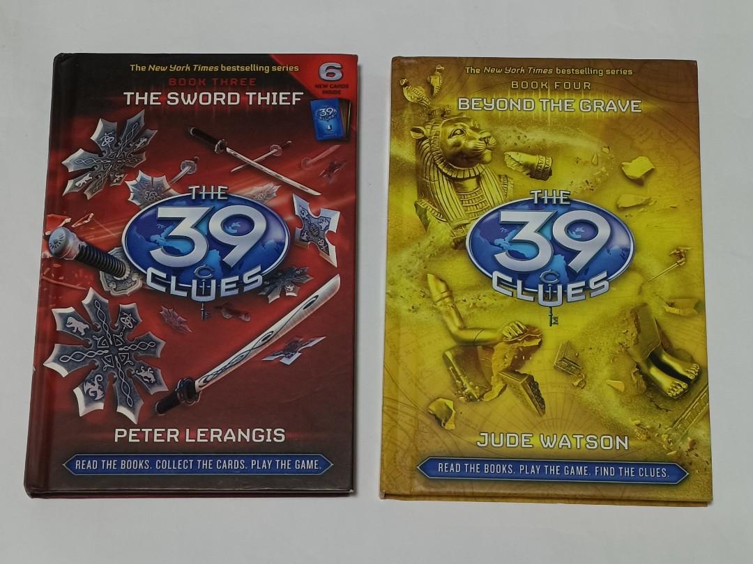 The 39 Clues Two books series: Beyond The Grave and The Sword Thief ...