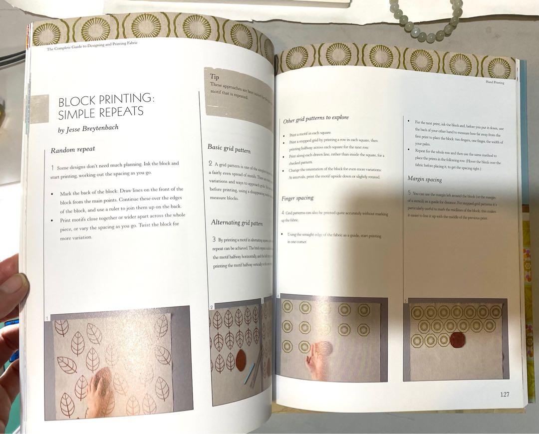 The Complete Guide to Designing and Printing Fabric, Hobbies & Toys ...