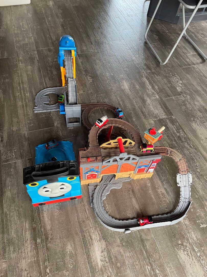 Thomas the train set, Hobbies & Toys, Toys & Games on Carousell