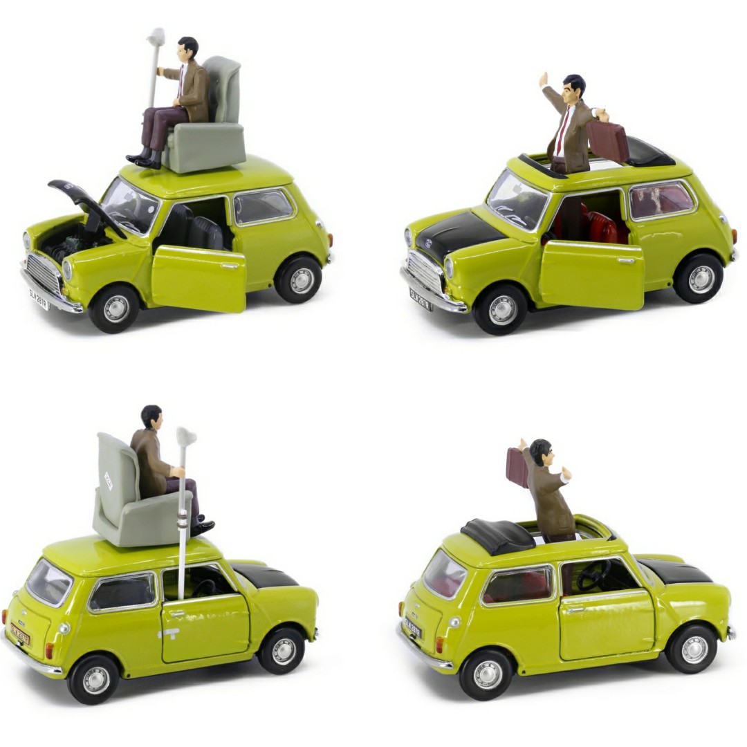 Tiny x Mr Bean Mini Cooper + Figurine Set, Hobbies & Toys, Toys & Games ...