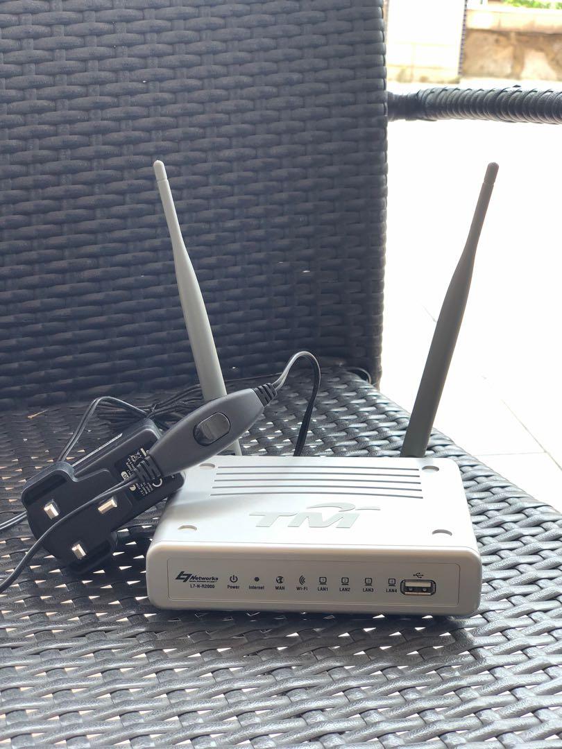 TM router, Computers & Tech, Parts & Accessories, Networking on Carousell