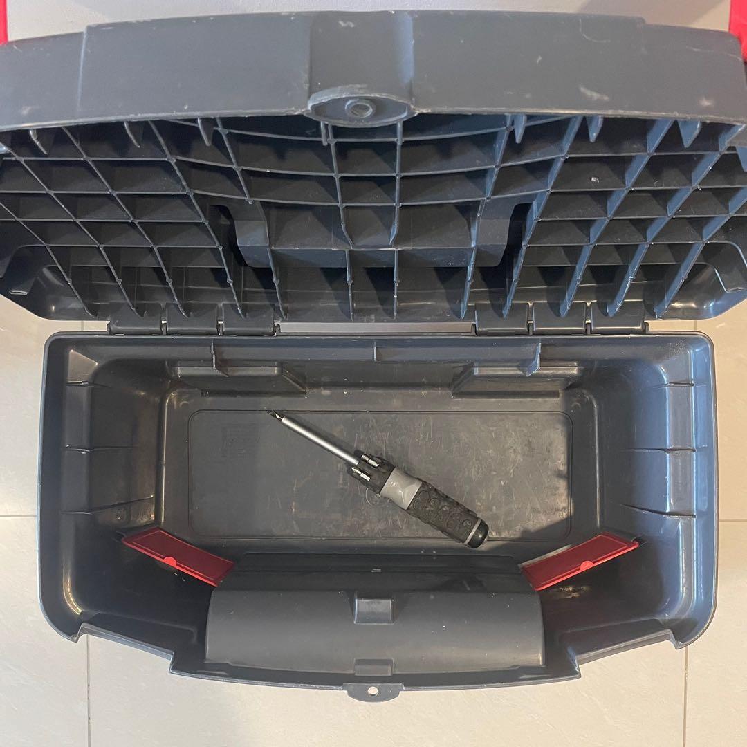 Toolbox w/ Pop Out Drawers, Furniture & Home Living, Home Improvement ...