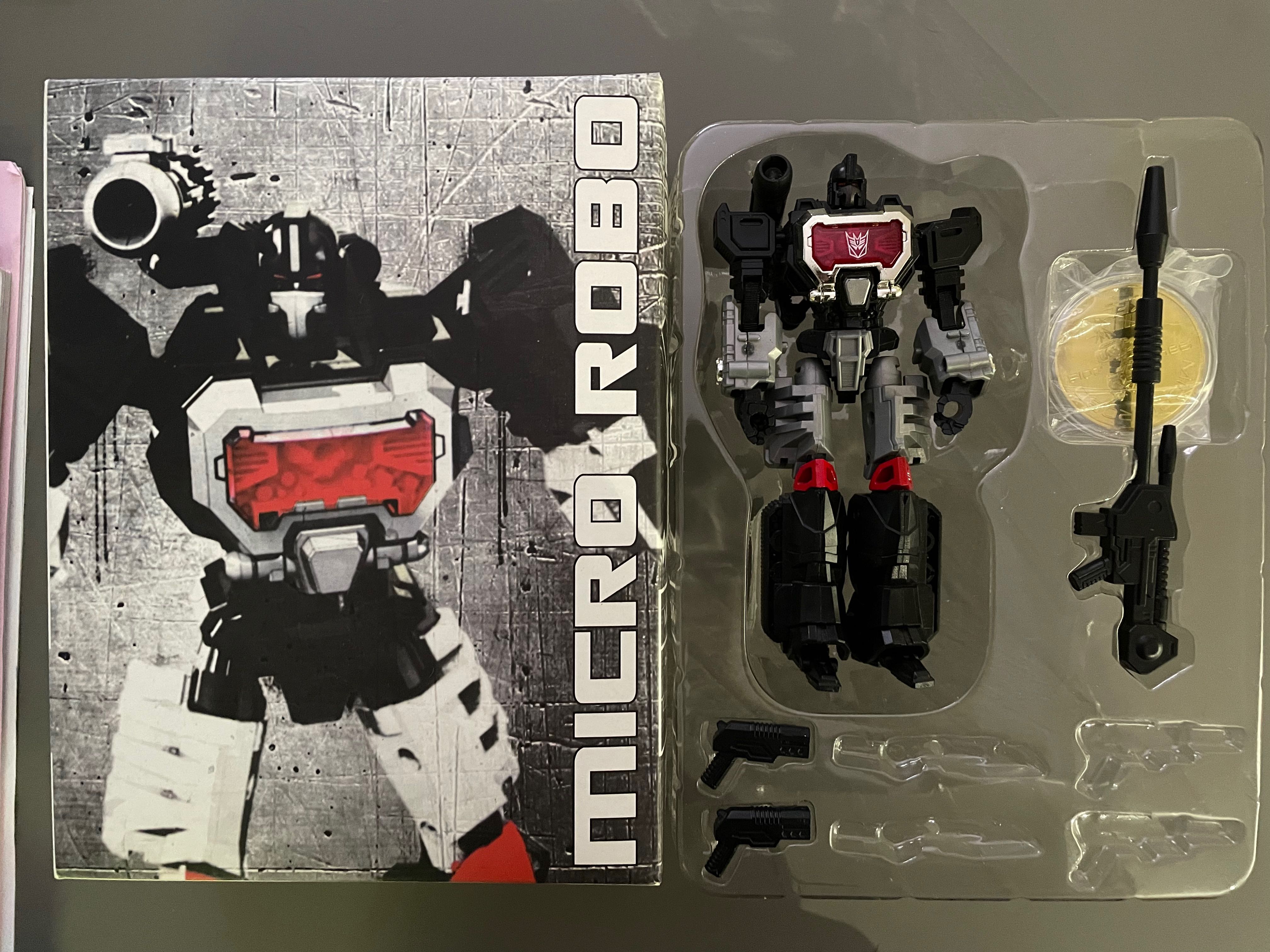 Transformers Perceptor (black) - KFC toys micro robo, Hobbies & Toys ...