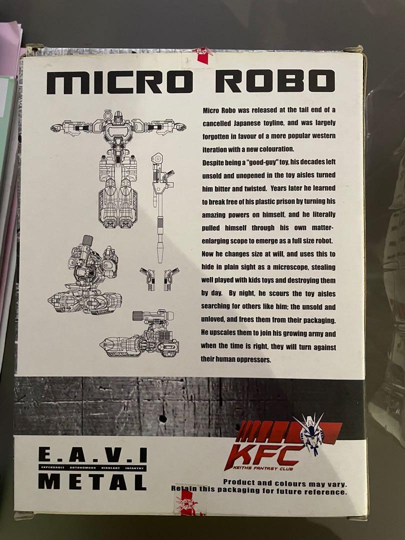 Transformers Perceptor (black) - KFC toys micro robo, Hobbies & Toys ...