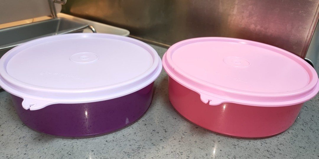 Tupperware Round Container 700ml (Bundle Sales), Furniture & Home ...