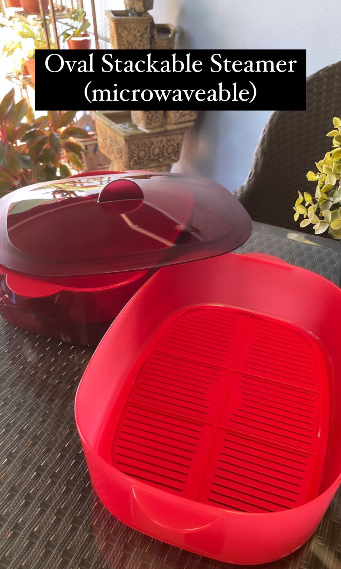 Tupperware Stackable Steamer, Furniture & Home Living, Kitchenware ...