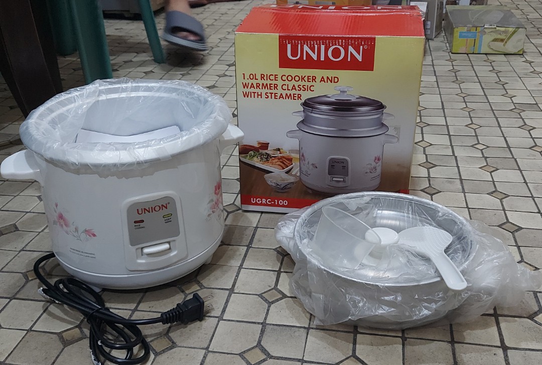 Union Rice Cooker UGRC 100 White 1L on Carousell