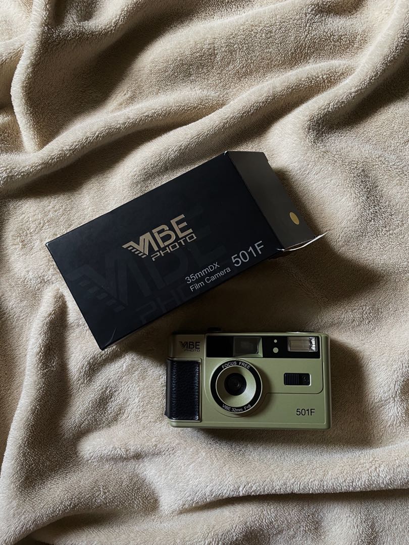 Vibe Film camera 35mm, Photography, Cameras on Carousell